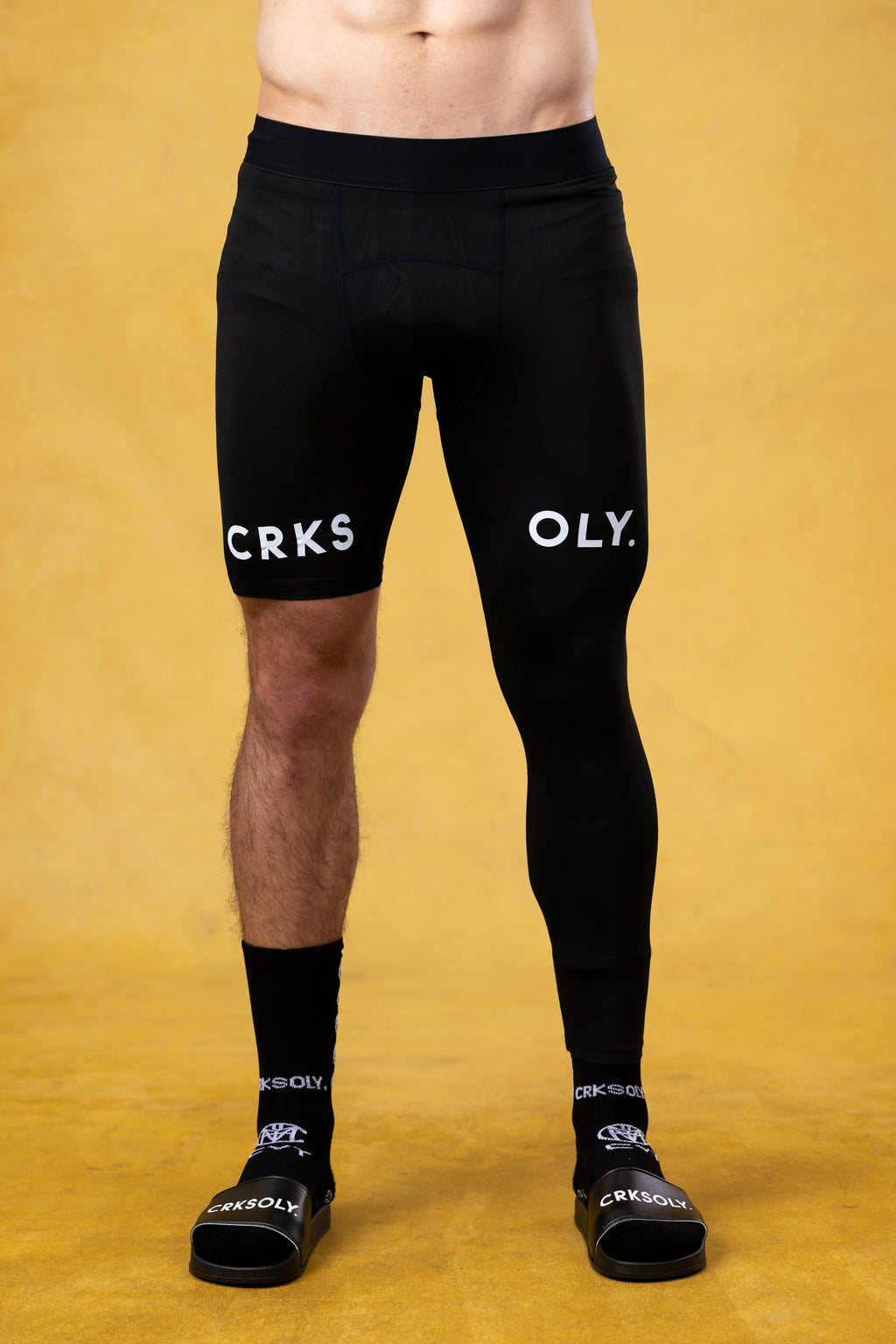 CRKSOLY. Luxury Performance Single/One Leg Compression Tights – CVYLA